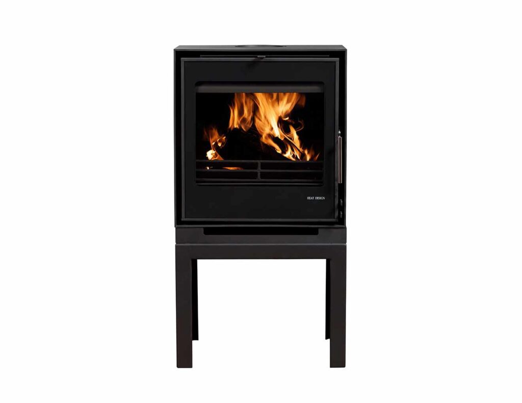 Heat Design Vitae Freestanding Cassette Stove 6kW - Hughes Fireplaces ...